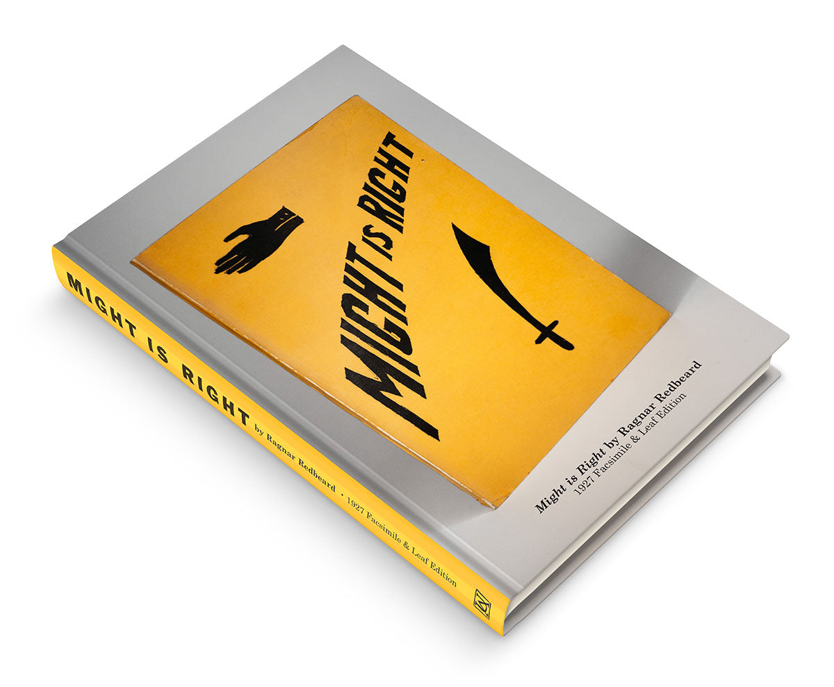 Might is Right: 1927 Facsimile & Leaf | Ragnar Redbeard | SA1205 | Ltd ...